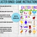 Easter Bingo, 30 Printable Easter Bingo Cards, Easter Activity for Kids ...
