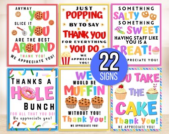 Staff Appreciation, Staff Thank You Card, Employee Thank You, Staff ...