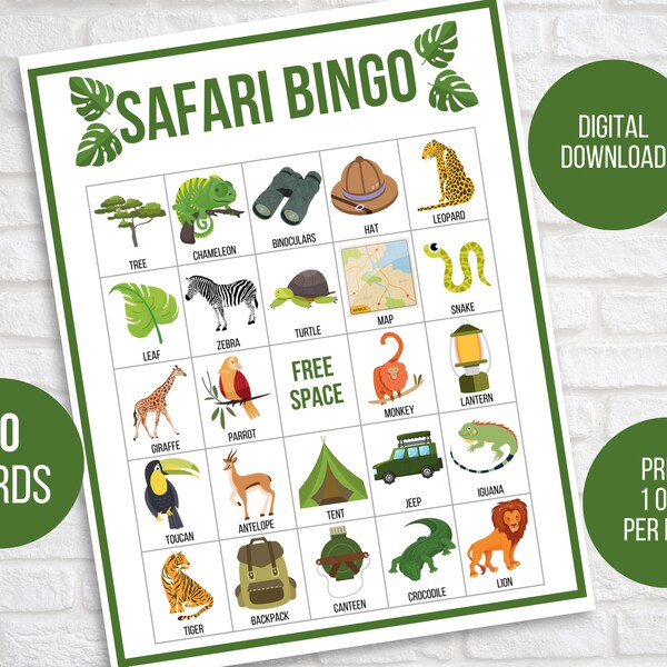 Safari Party - Etsy