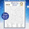 Nativity Word Scramble | Bible Games | Christmas Games | Nativity Games ...