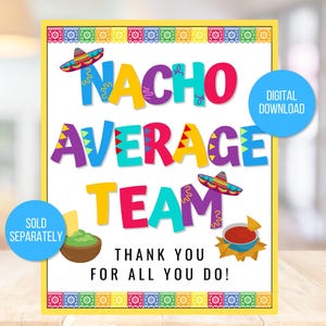 Appreciation Week Printable Sign, Thank You for All You Do, Teacher ...