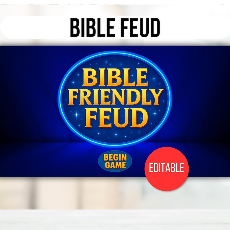 Bible Family Feud - Etsy