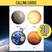 Outer Space Bingo, Solar System Bingo, Astronomy Bingo, 40 Printable ...