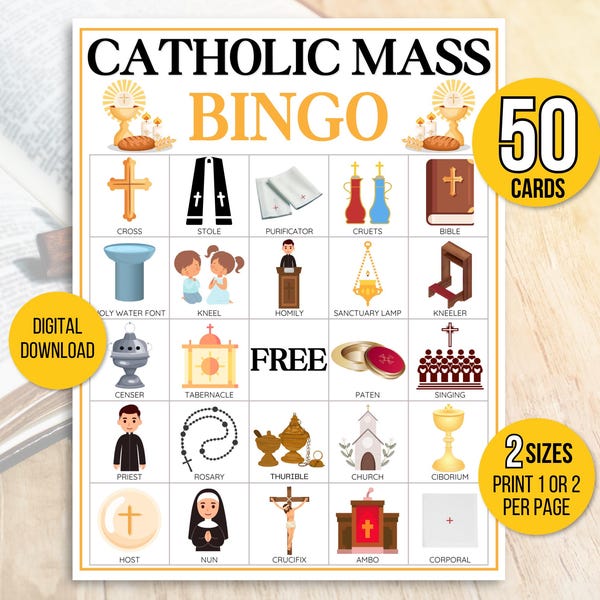 This Sunday Catholic Mass - Etsy