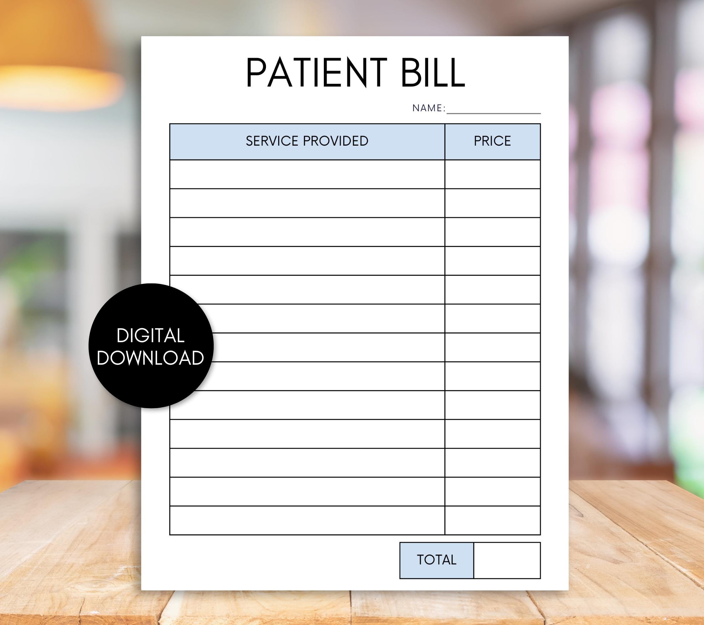 Doctors and Nurses Pretend Play, Patient Report Form, Doctor Printable ...