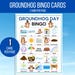 Groundhog Day Bingo, 30 Printable Groundhog Day Bingo Cards, Groundhog ...