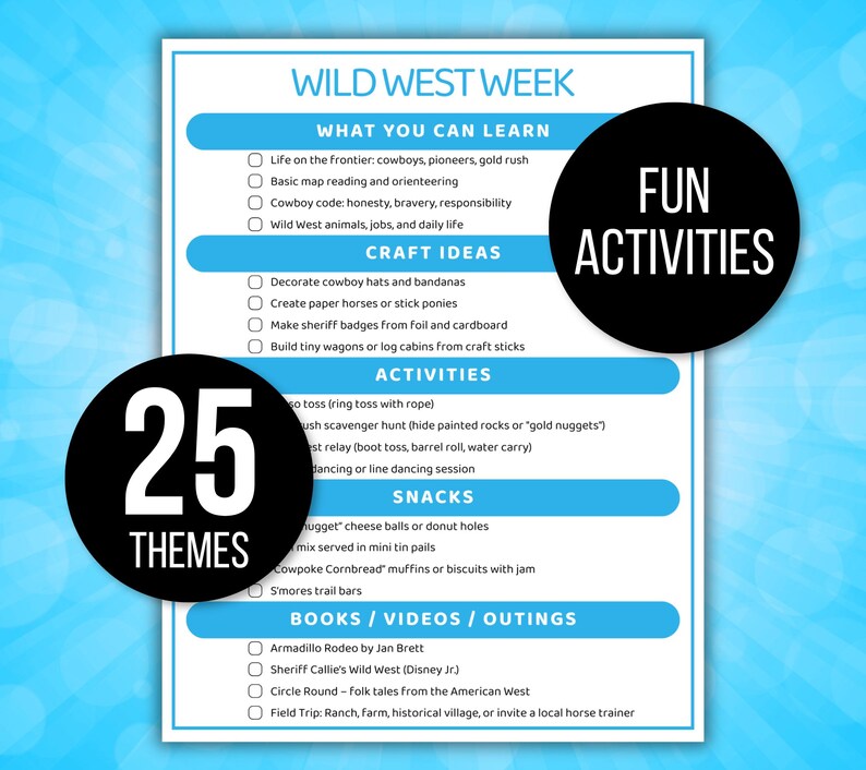 Summer Camp at Home, Summer Camp Activities for Kids, Summer Printable ...