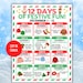 Customizable 12 Days of Christmas Dress up Flyer Printable, Editable ...