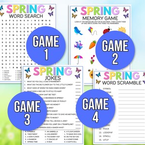 Spring Party Games, Spring Party Games for Kids, Spring Activities ...
