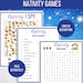 Nativity Bingo, 50 Nativity Bingo Cards, Christmas Bingo, Christmas ...