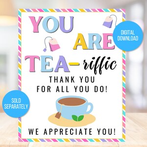 Bundt Cake Appreciation Sign, Cake Sign, Appreciation Week Printable ...