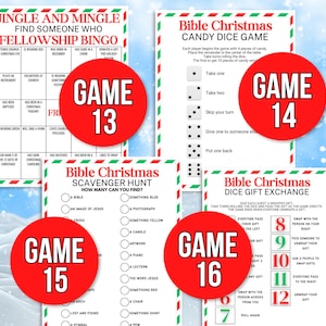 Bible Christmas Games, Bible Christmas Party Games, Nativity Games ...