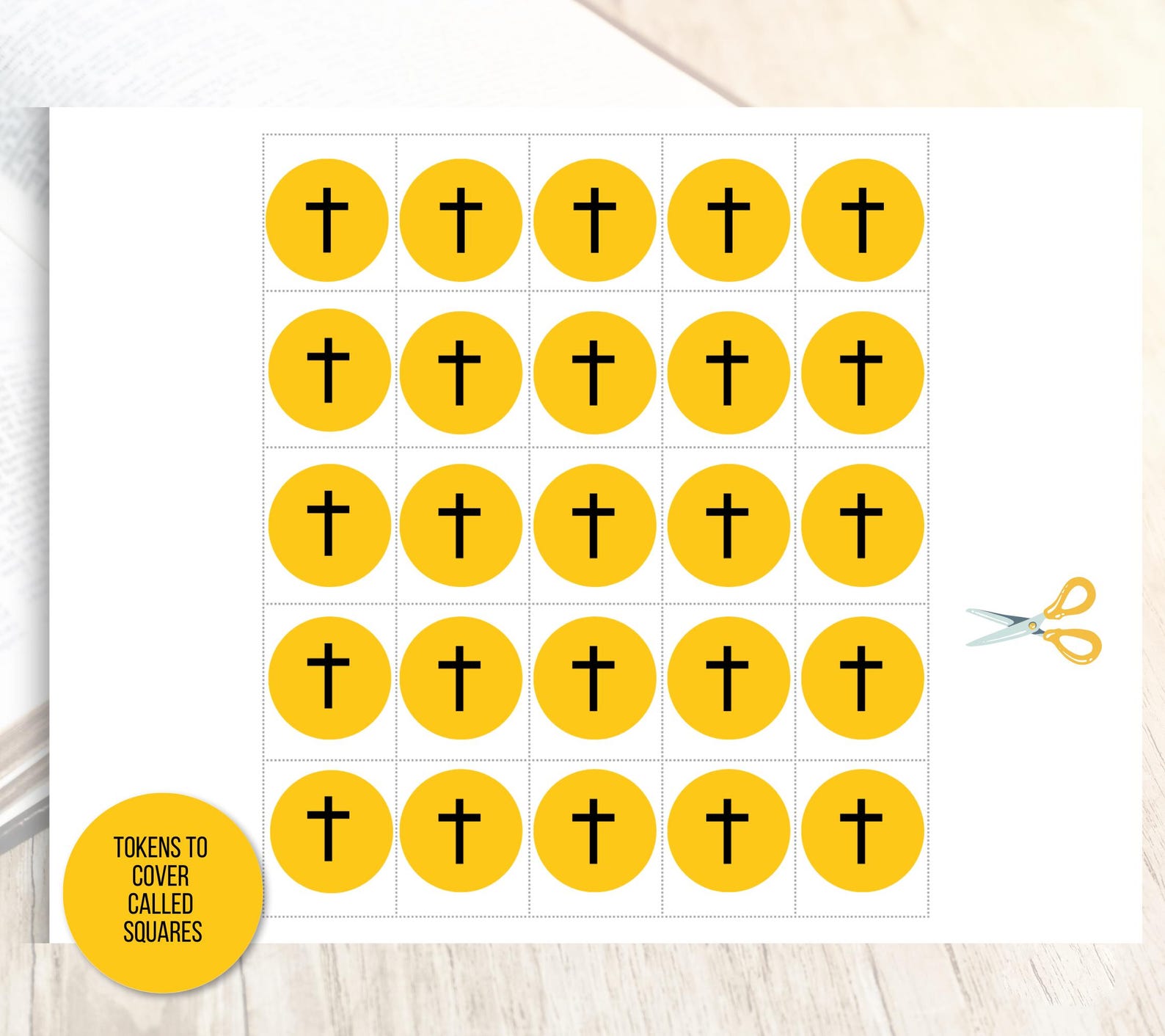 Catholic Mass Bingo, First Communion Bingo, 50 Catholic Mass Bingo ...