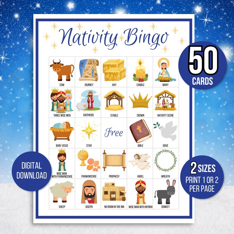 Christmas Bingo - Etsy