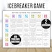 M&M Icebreaker Game | Printable Icebreaker Game | Candy Game | Get to ...
