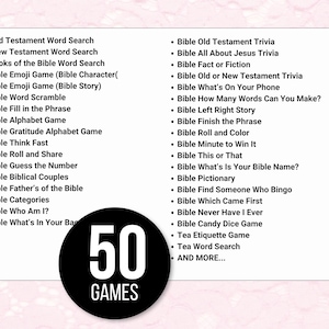 Christian Tea Party Games, Bible Tea Party Games, Women's Ministry Tea ...