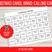 Christmas Carol Bingo, 50 Printable Christmas Carol Bingo Cards ...