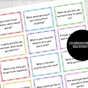 120 Christmas Conversation Cards, Christmas Icebreaker Questions ...