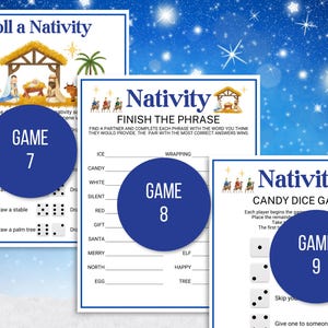 Church Christmas Party Games, Nativity Games, Christian Christmas Games ...
