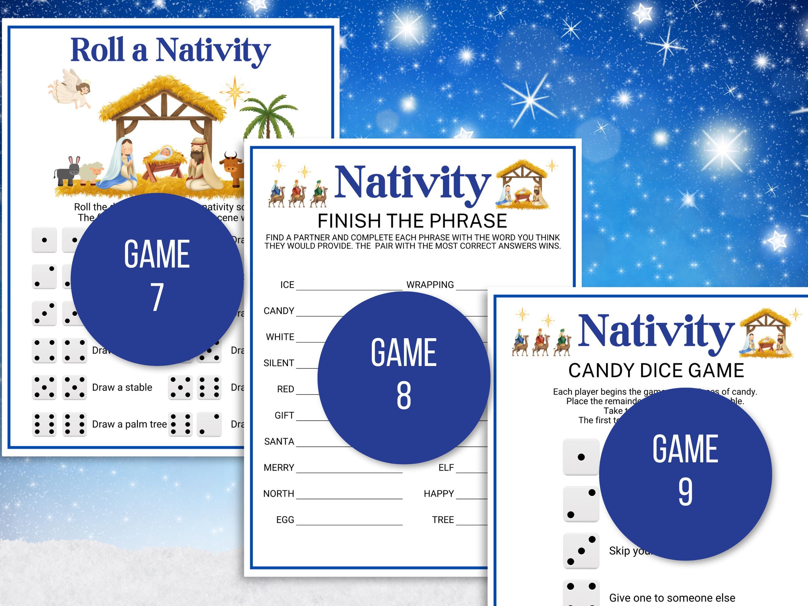 Church Christmas Party Games, Nativity Games, Christian Christmas Games ...