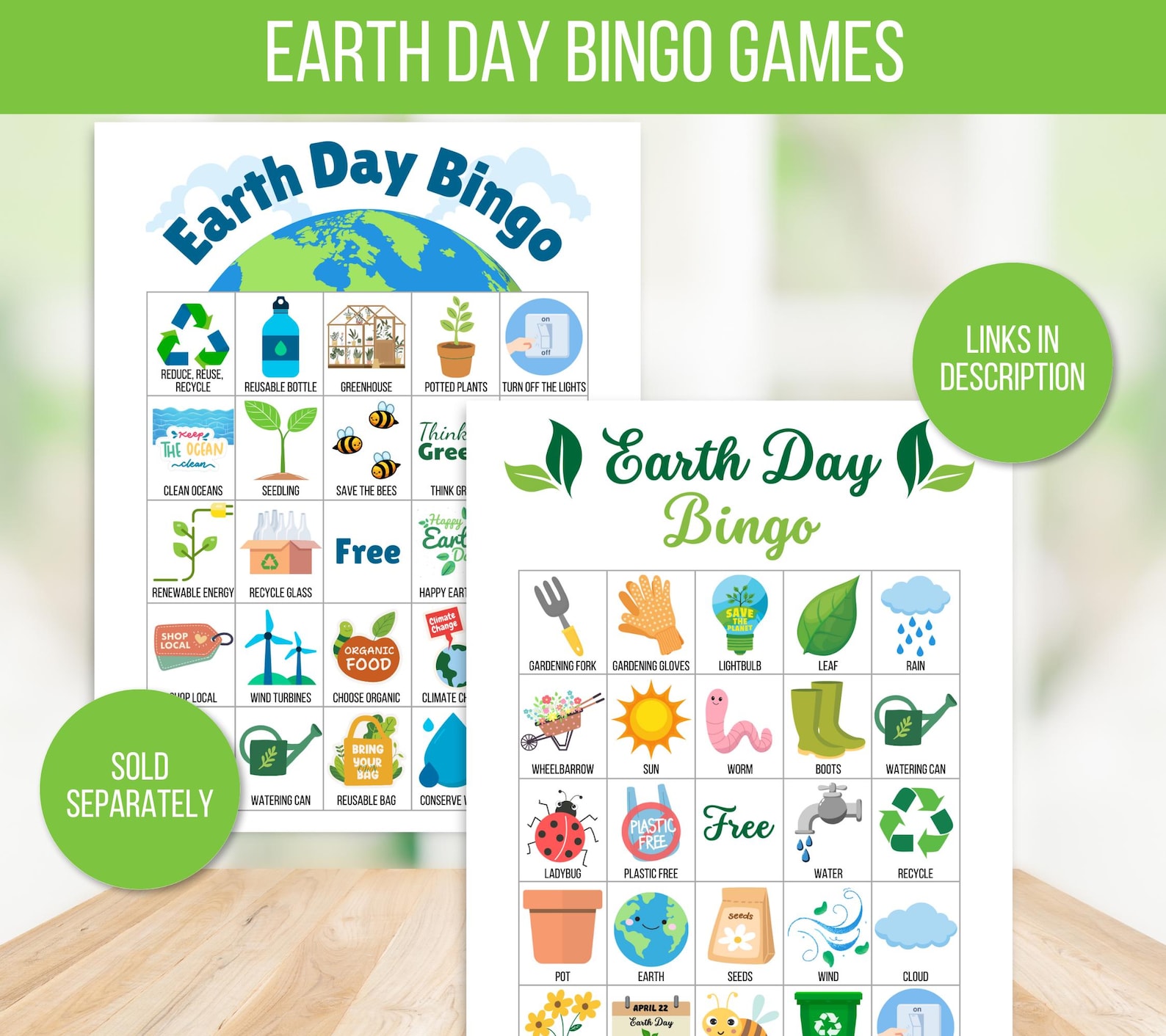 Garden Bingo, Spring Bingo, Garden Game, Garden Activity, Garden ...
