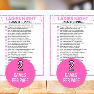 Ladies Night Pass the Prize Games, Ladies Night Party Games, Pass the ...