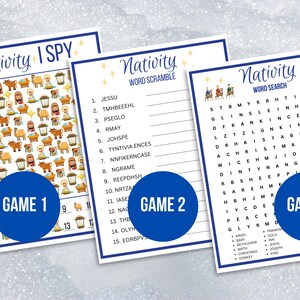 Church Christmas Party Games, Nativity Games, Christian Christmas Games ...