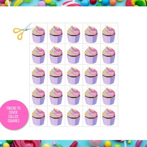 Sweet Treats Bingo, Candy Bingo, 30 Printable Candy Bingo Cards, Candy ...