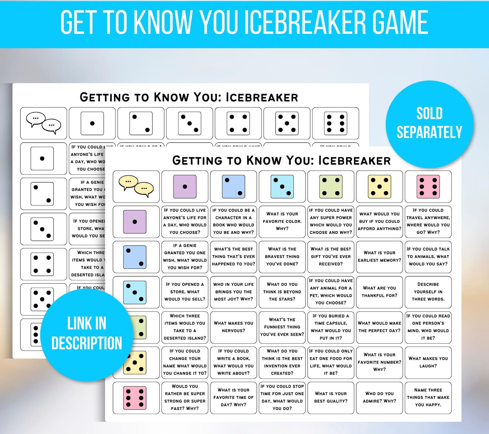 Get to Know You Bingo, Find Someone Who Bingo, Find the Guest Bingo ...