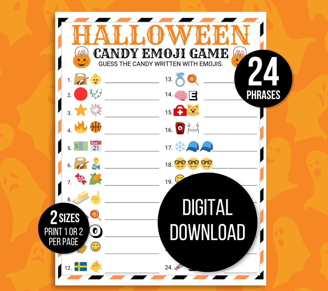 Emoji Halloween Game, Halloween Candy Game, Emoji Halloween Candy Game ...