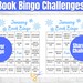 Book Bingo, 12 Monthly Book Bingo Challenges, Book Bingo for Adults ...