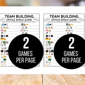 Office Games, Team Building Games, Office Emoji Games, Coworker Games ...