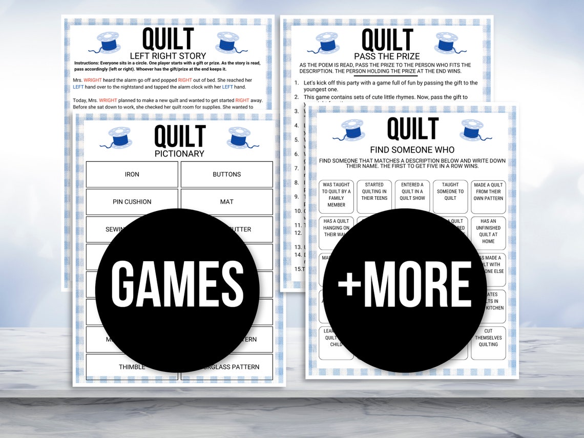 Quilt Games, Quilting Games, Name That Quilt Block, Quilting Party ...