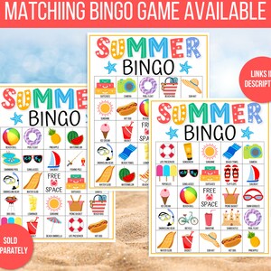 Summer Word Search, Fun Summer Game, Printable Summer Game, Summer ...