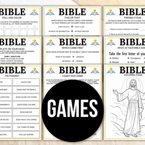 Bible Games, Bible Trivia Games, Bible Activities, Youth Group ...