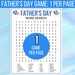 Father's Day Word Search, Printable Father's Day Game, Father's Day ...