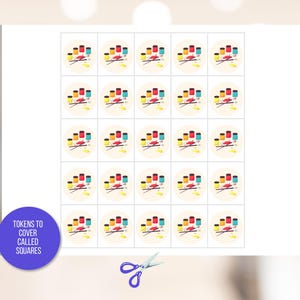 Art Bingo, 30 Printable Art Bingo Cards, Art Game, Art Party Game, Art ...