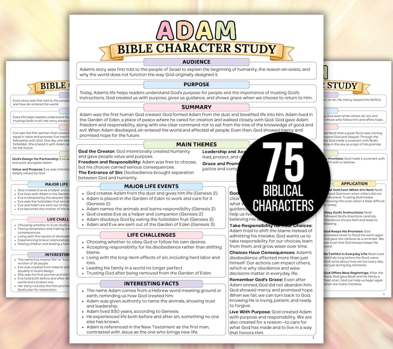 Mega Bible Study Bundle, Bible Books Overview, Bible Topics Study ...