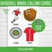 Baseball Bingo, 30 Unique Printable Baseball Bingo Cards, Baseball Game ...