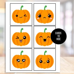 Autumn Scavenger Hunt, Pumpkin Scavenger Hunt, Indoor Autumn Treasure ...