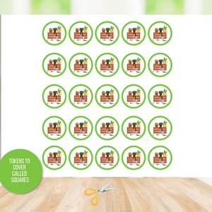 Garden Bingo, Spring Bingo, Garden Game, Garden Activity, Garden ...