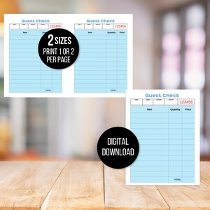 Pretend Play Menus, Pretend Restaurant Menus, Kids Play Menus, Kitchen ...