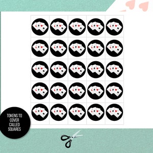 Casino Bingo, Casino Game, Casino Party Activity, Casino Printable ...