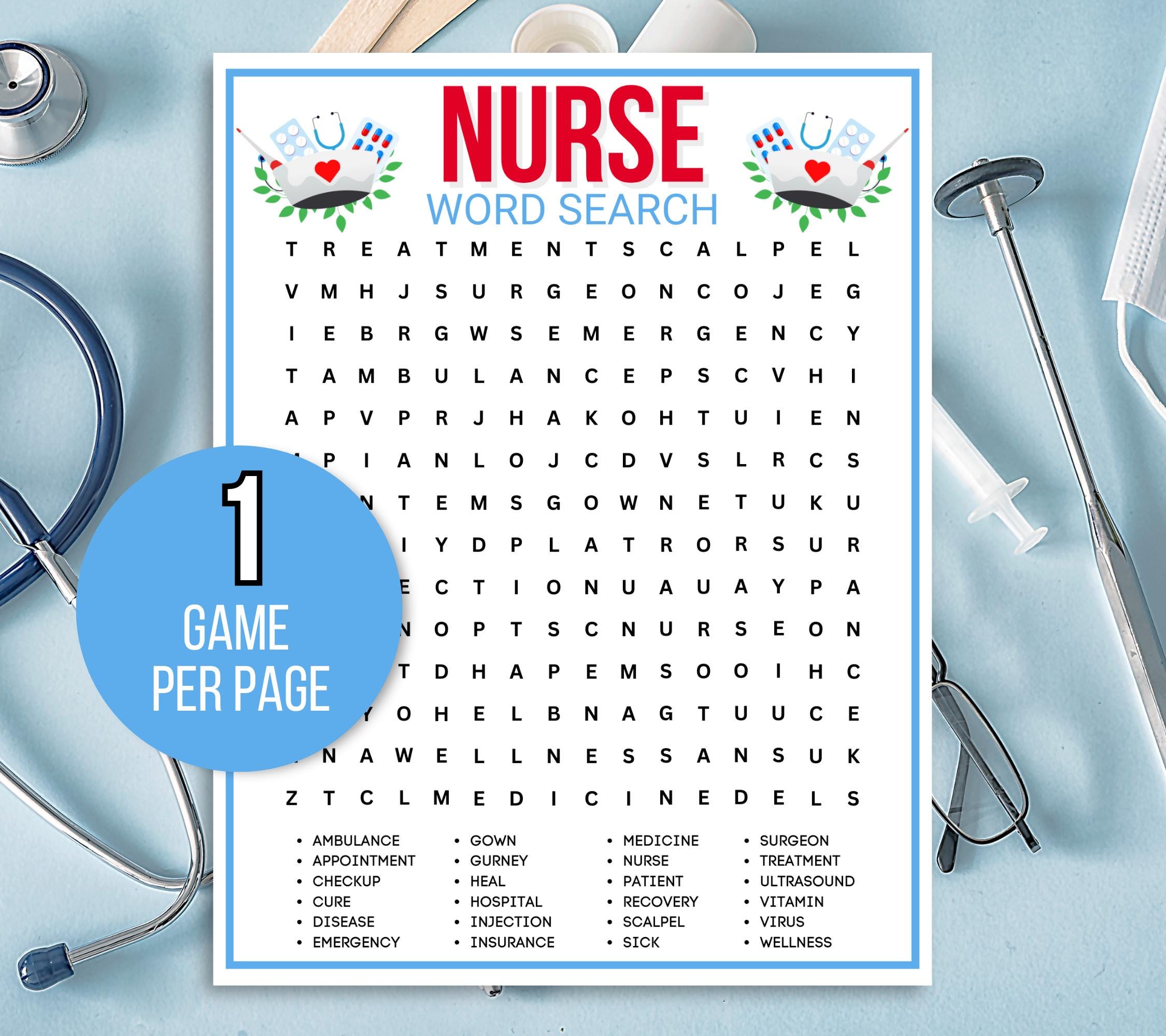 Nurse Games Bundle, Nurse Trivia Games, Nurse Games Trivia Bundle ...