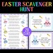 Indoor Easter Scavenger Hunt for Kids, Indoor Treasure Hunt for Kids ...