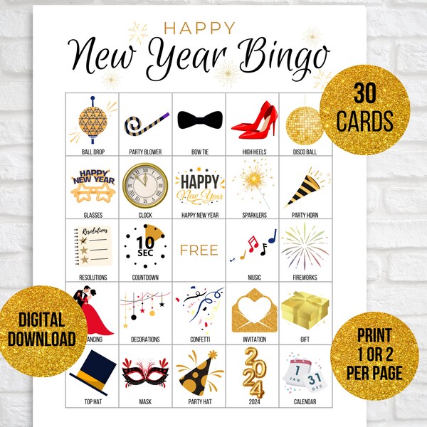 New Year Party - Etsy