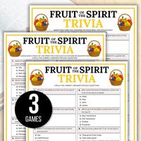 Printable Fruits of the Spirit Activity | Digital Download - Etsy UK