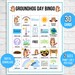 Groundhog Day Bingo, 30 Printable Groundhog Day Bingo Cards, Groundhog ...