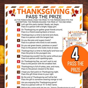 Thanksgiving Left Right Game, Thanksgiving Games, Thanksgiving Pass the ...