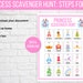 Princess Scavenger Hunt, Printable Princess Party Game, Princess ...